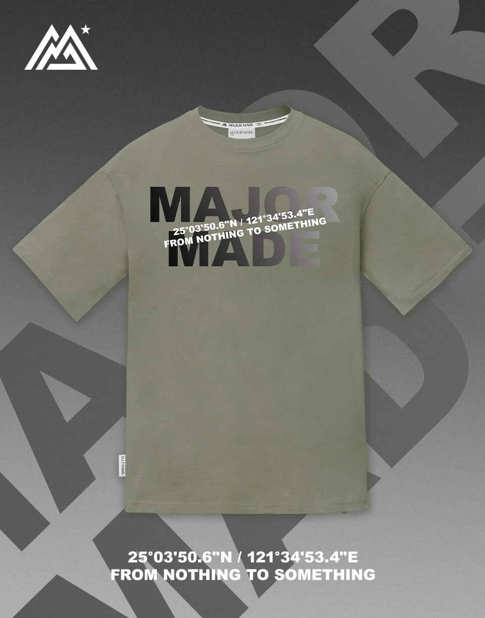 彩色漸層MJR短TEE | MAJOR MADE
