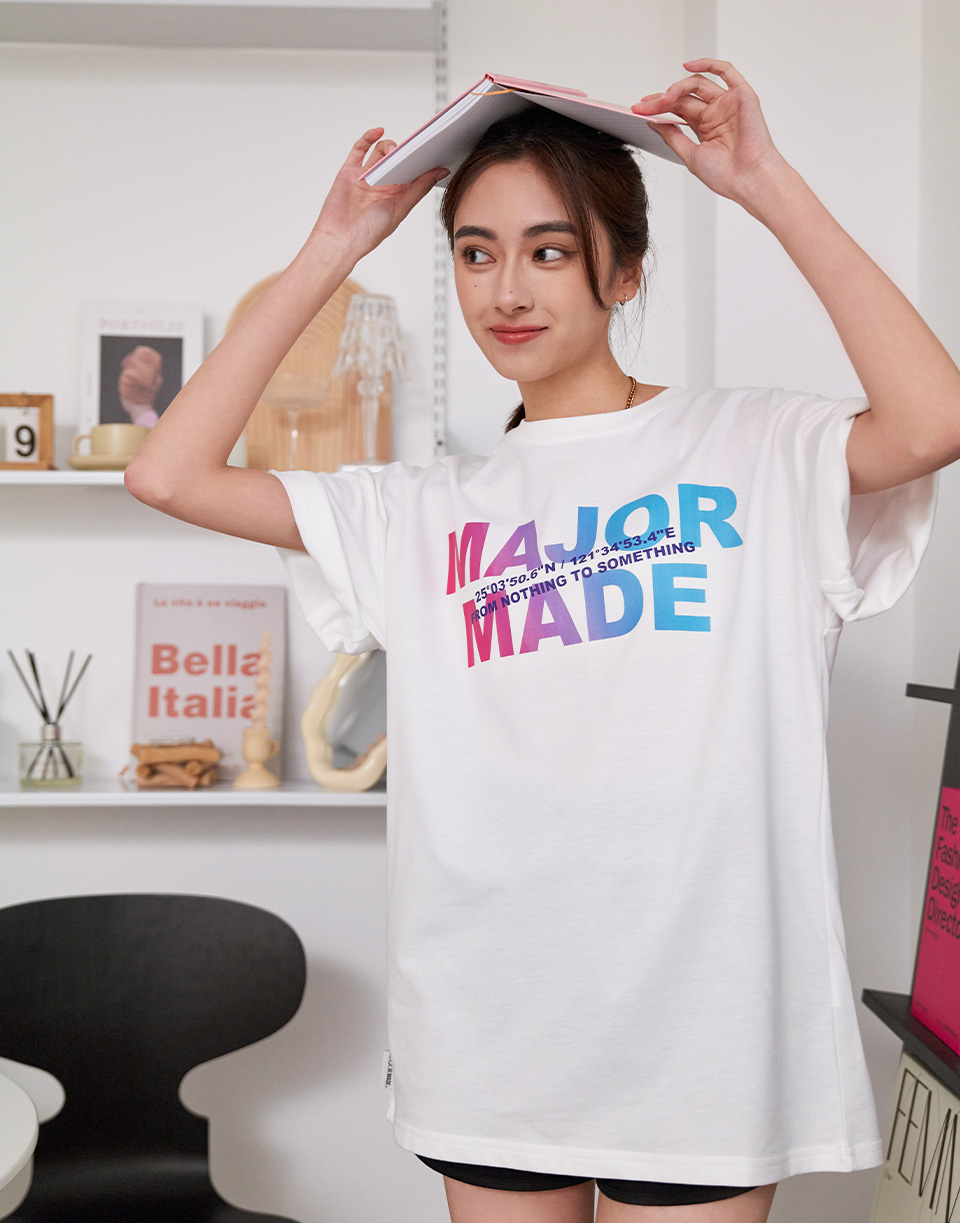 彩色漸層MJR短TEE | MAJOR MADE