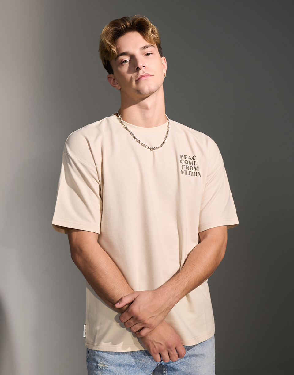 和平字樣滿版短TEE | MAJOR MADE