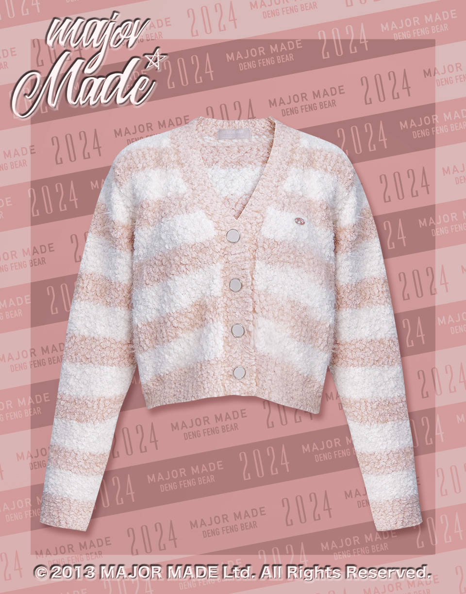 QQ毛條紋小外套 | MAJOR MADE