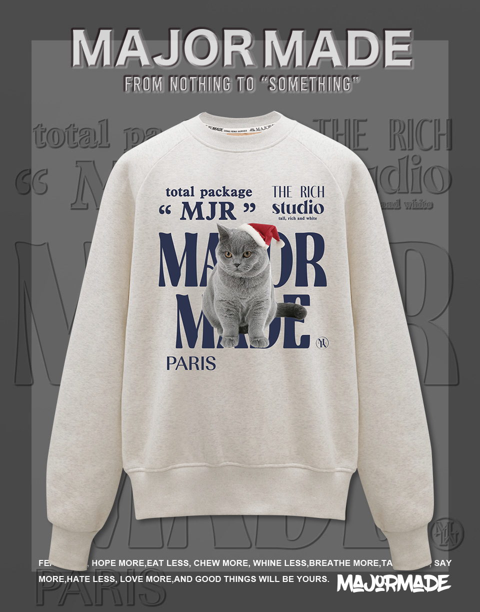 耍狠聖誕藍喵大學TEE | MAJOR MADE